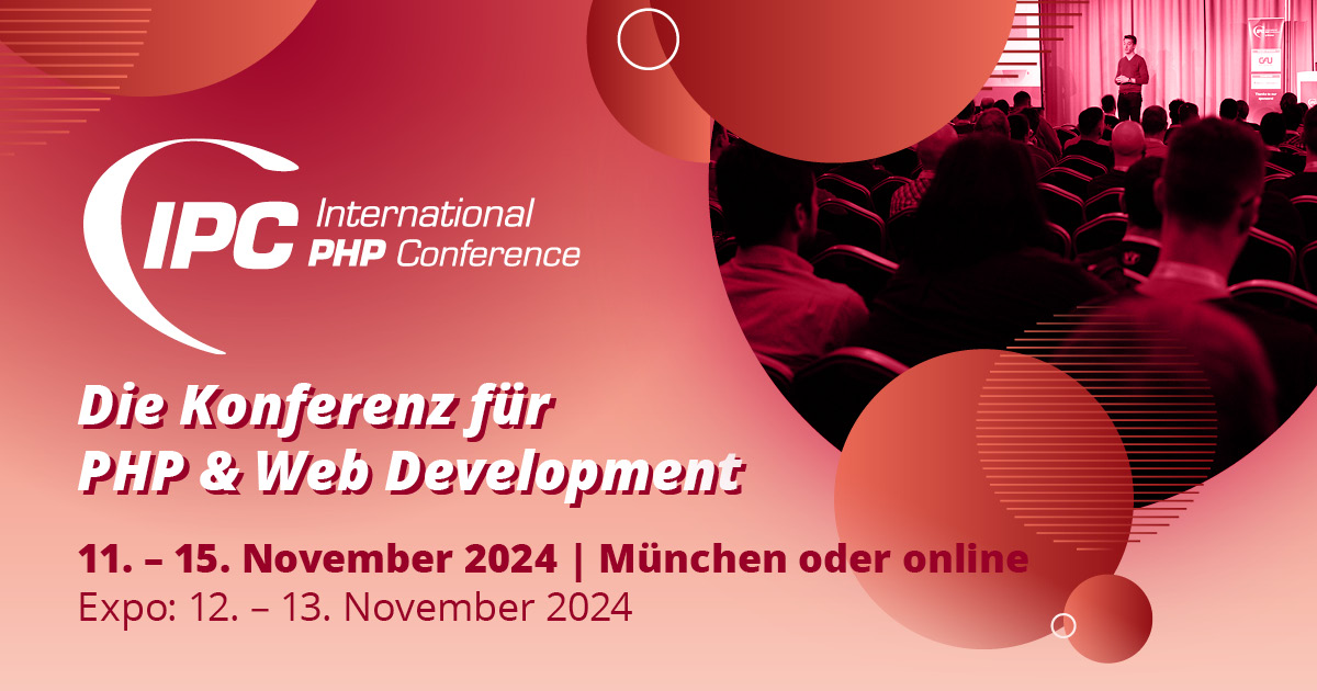 Programm | International PHP Conference 2024 in München